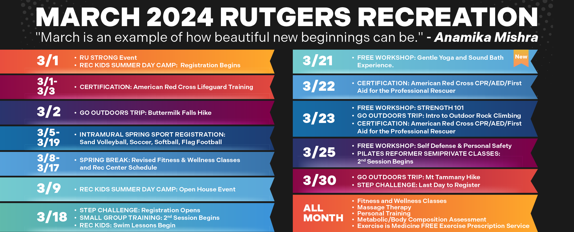 Home | Recreation - Division of Student Affairs | Rutgers University ...